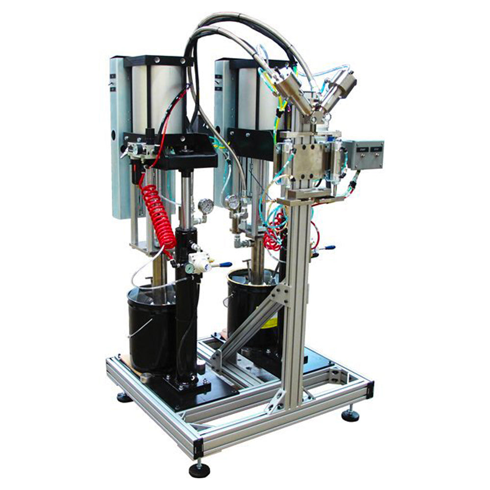 Customizable Pail Pump System for Filling Two Part Adhesive Cartridges