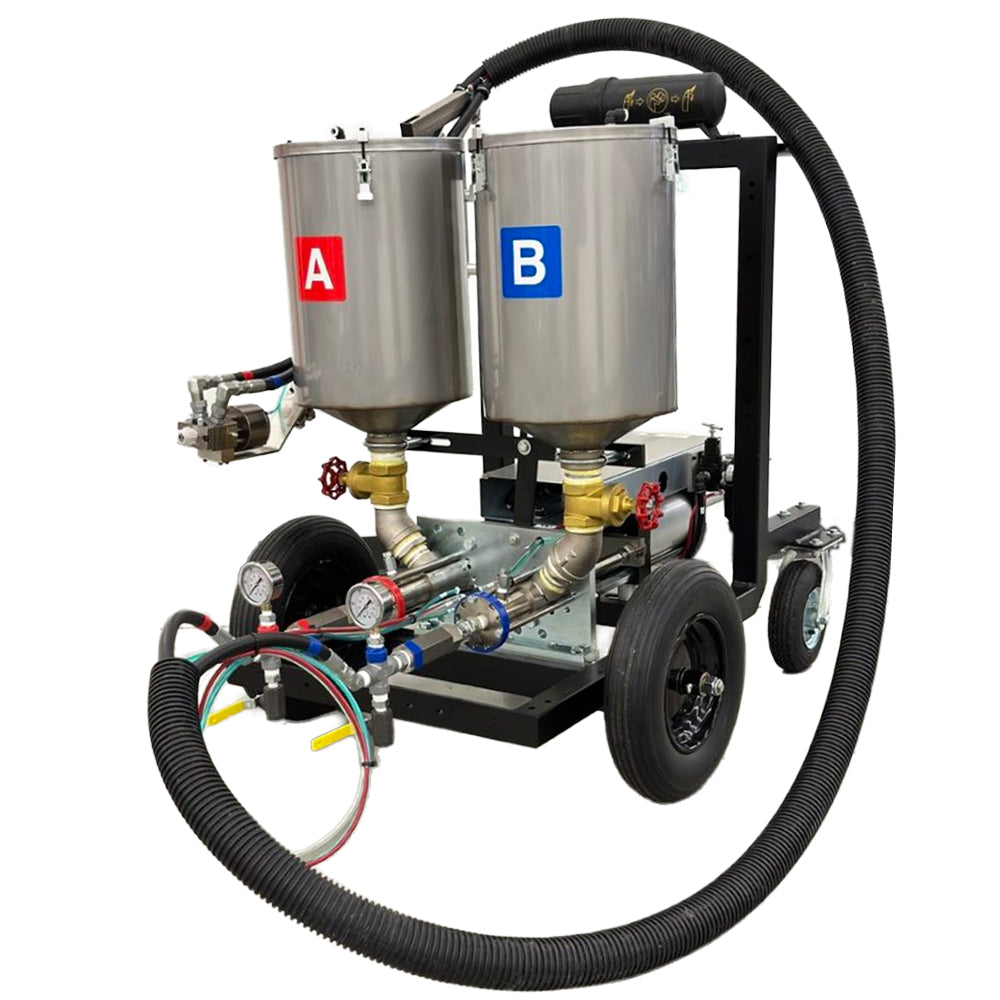 Epoxy Dispensing System for Placing Dowel Bars and Traffic Markers (AS