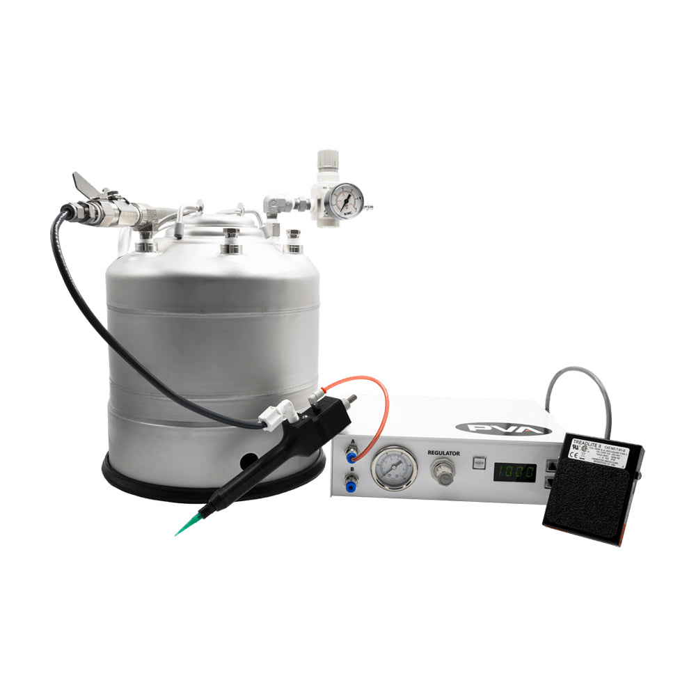 Basic Handheld Fluid Dispensing System with Foot Pedal