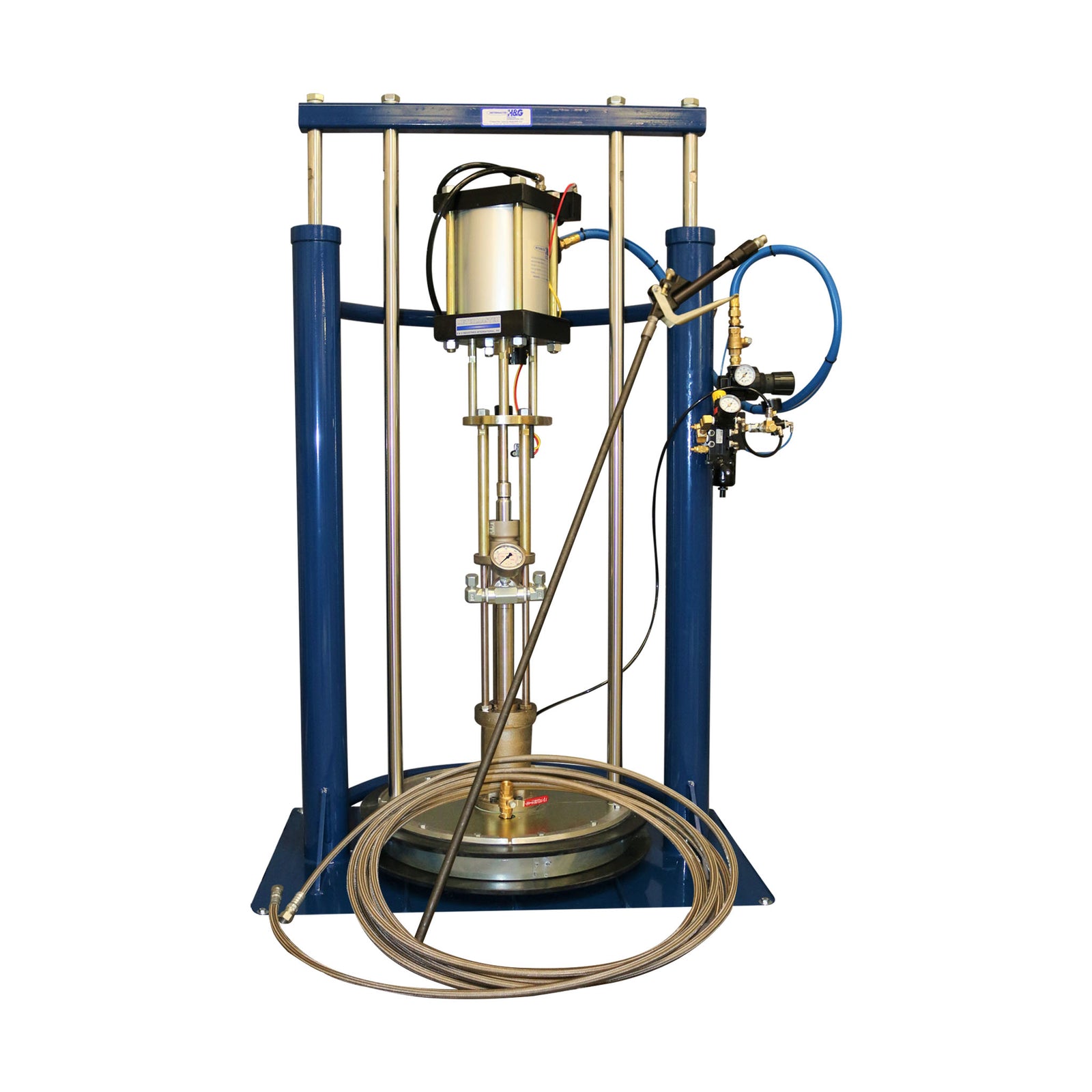 Silicone Dispensing System for One-Part Sealants in 55-Gallon Drums