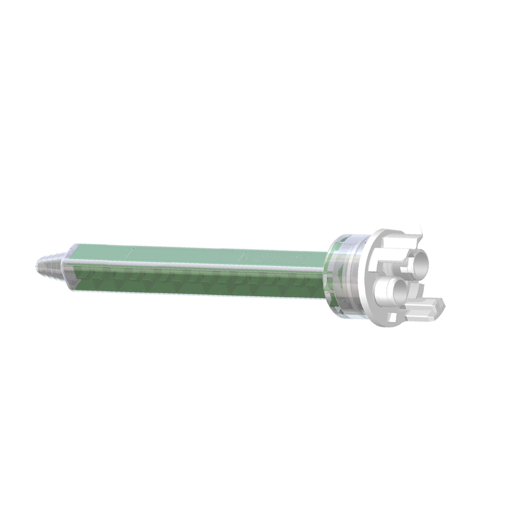 Turbo Static Mixer with F-Connection for 1:1 and 2:1 Adhesives